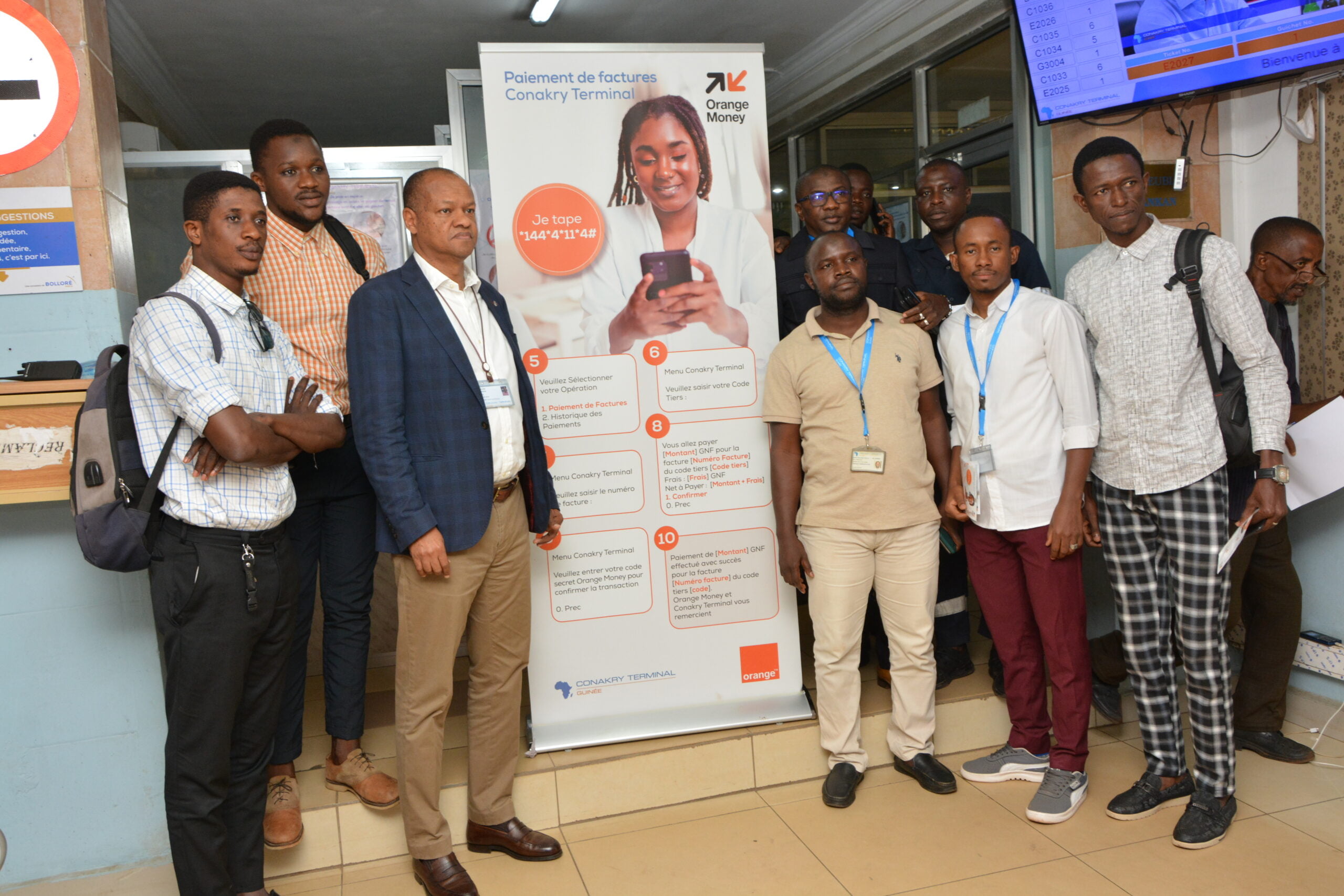 Conakry Terminal lance sa solution de paiement par Orange Money